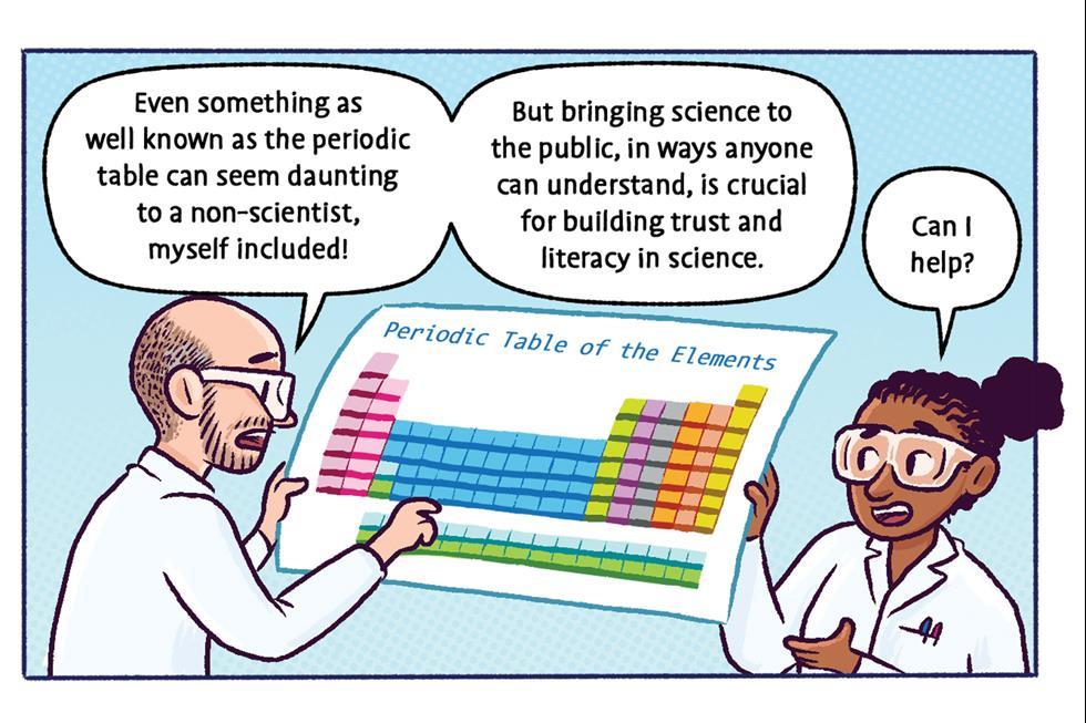 Comic book chemistry | Careers | Chemistry World